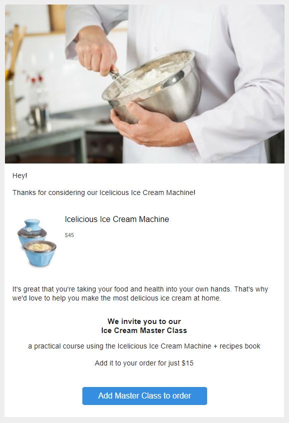 Upsell emails for online stores | Metrilo Blog Upsell emails for online stores | Metrilo Blog